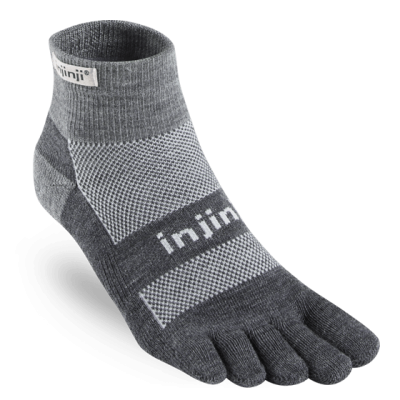 Injinji OUTDOOR NuWool Toe Socks - Mini-Crew & Crew | Feetus